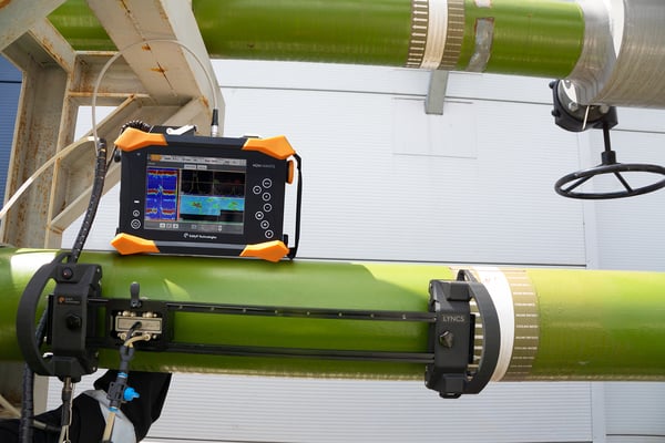 Phasing in an Array of Powerful Pipeline Integrity Testing Technology