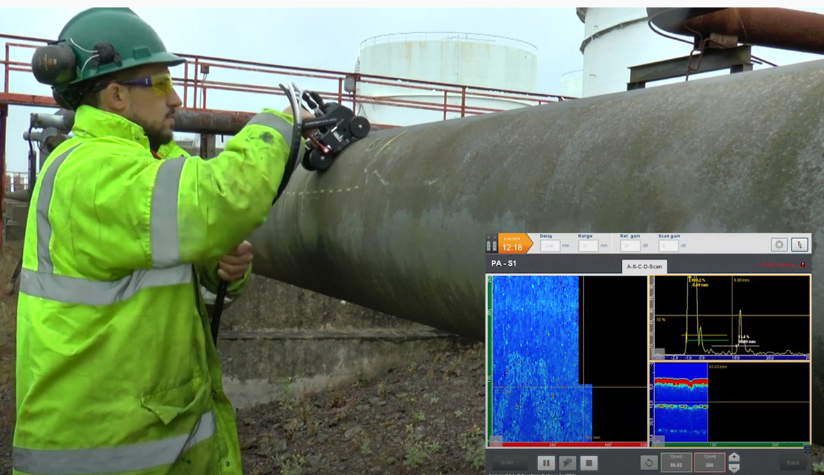 Phasing in an Array of Powerful Pipeline Integrity Testing Technology