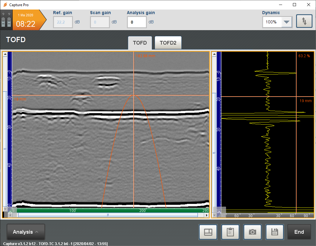 TOFD Gets a Boost with Capture™ for the M2M Gekko® and Mantis™