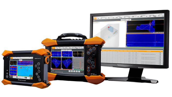 Robotic Delivery of UT, VT, and Laser Scanning for Pipeline Inspection