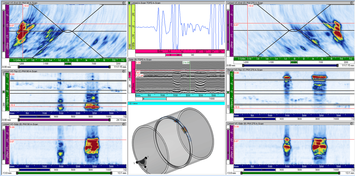 Plane Wave Imaging: The Benefits of Total Focusing Method at High Speed